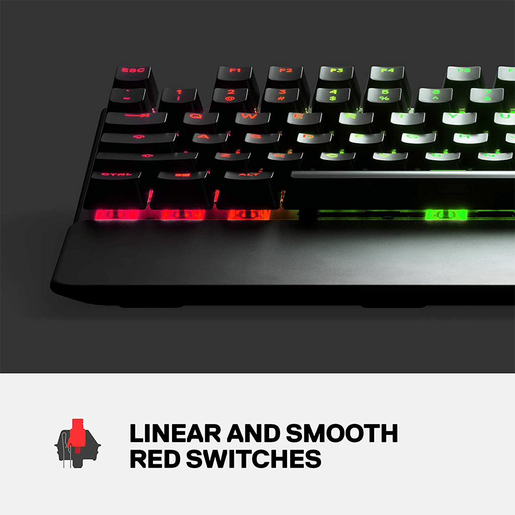 SteelSeries Apex 7 Mechanical Gaming Keyboard – (Red Switch) - AX STORE
