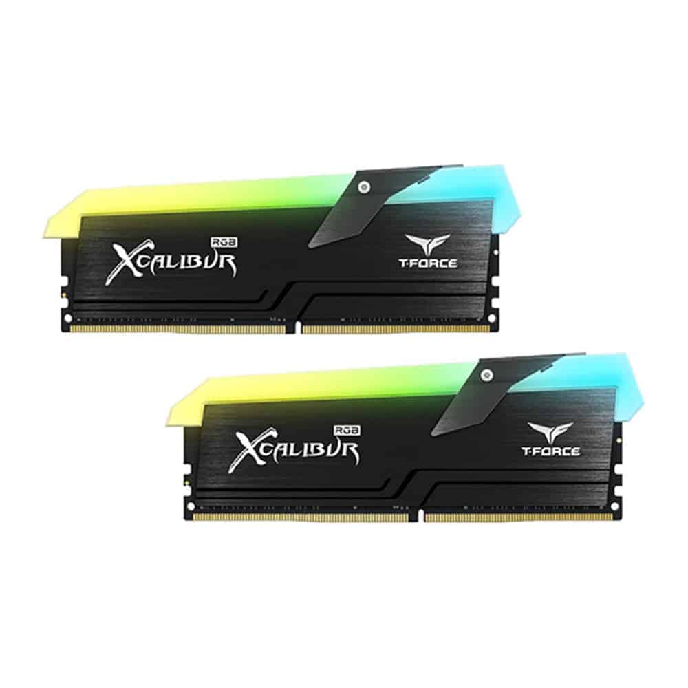 Team T-FORCE XCALIBUR RGB 16GB(2x8GB) DDR4 4000Mhz Memory Kit - Black ...