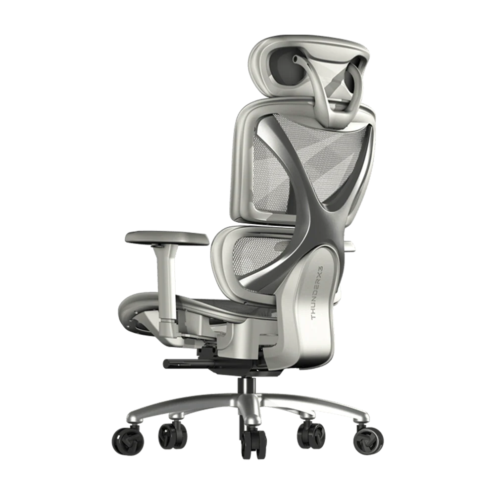 THUNDERX3 XTC MESH GAMING CHAIR - GREY - AX STORE