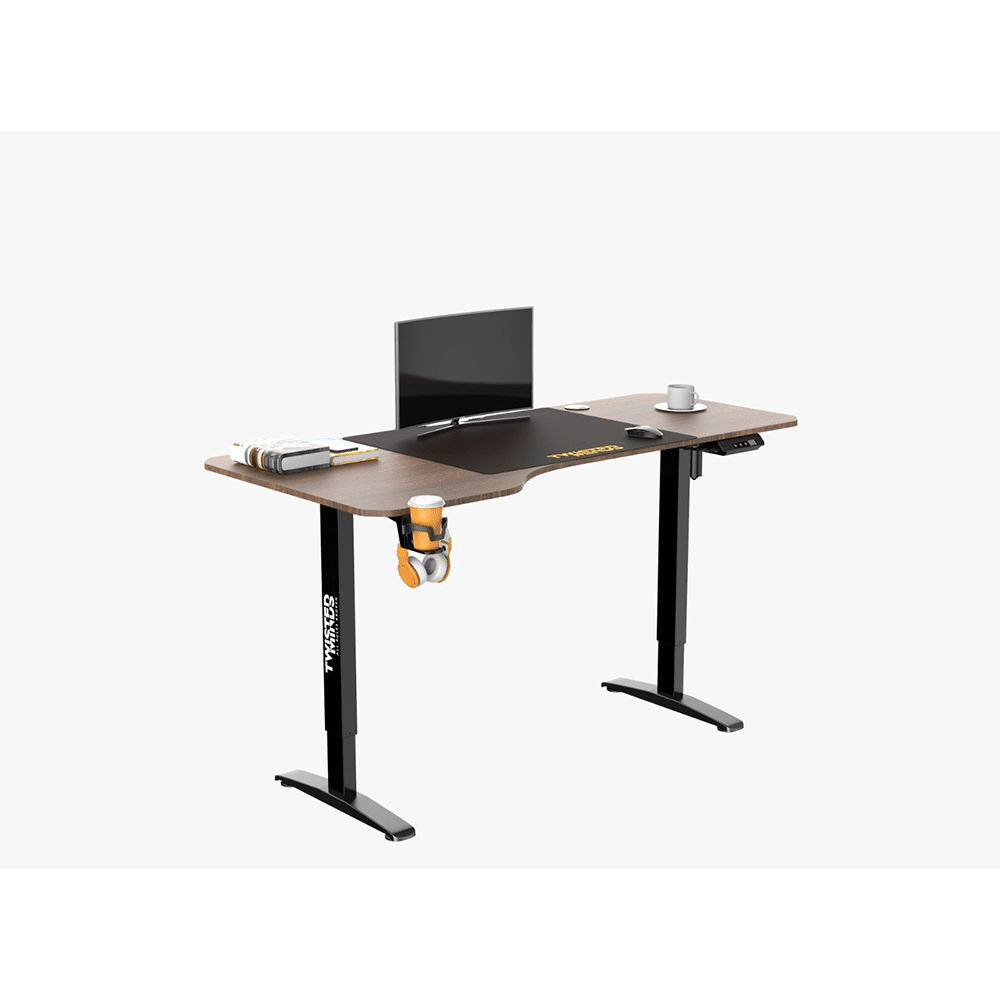 Twisted Minds T Shaped Electric-Height Adjustable Gaming Desk - AX STORE