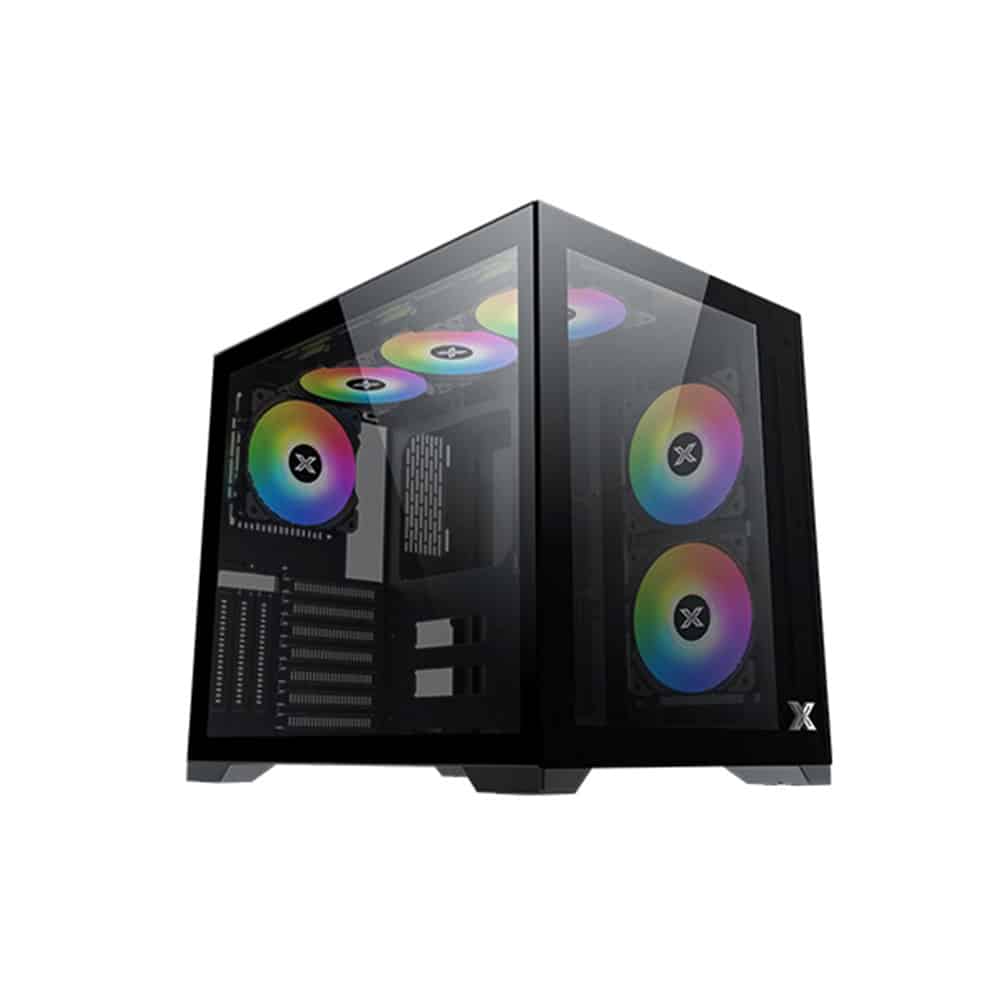 Xigmatek Aquarius II Gaming Case - Black - AX STORE