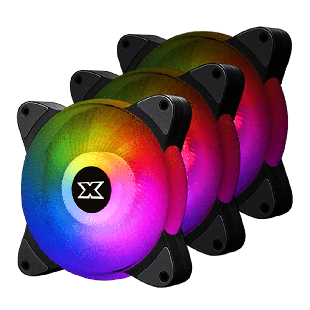XIGMATEK Galaxy III Essential ARGB 3 Fans With MB Sync Controller - AX ...