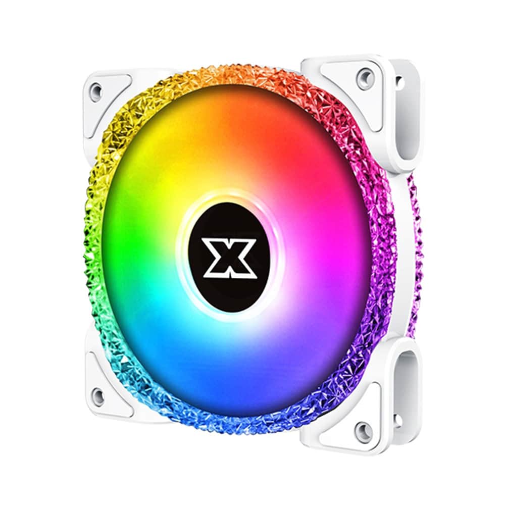 Xigmatek Galaxy III Royal Arctic 3 x Case fans Kit With ARGB MB Sync ...